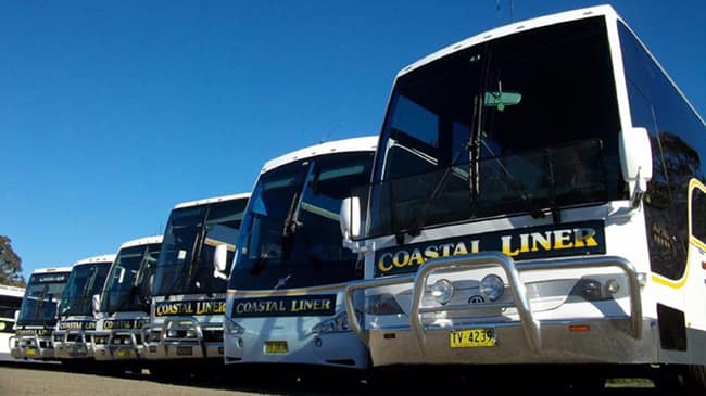 The Coast Race Day Shuttle Bus | The Entertainment Grounds