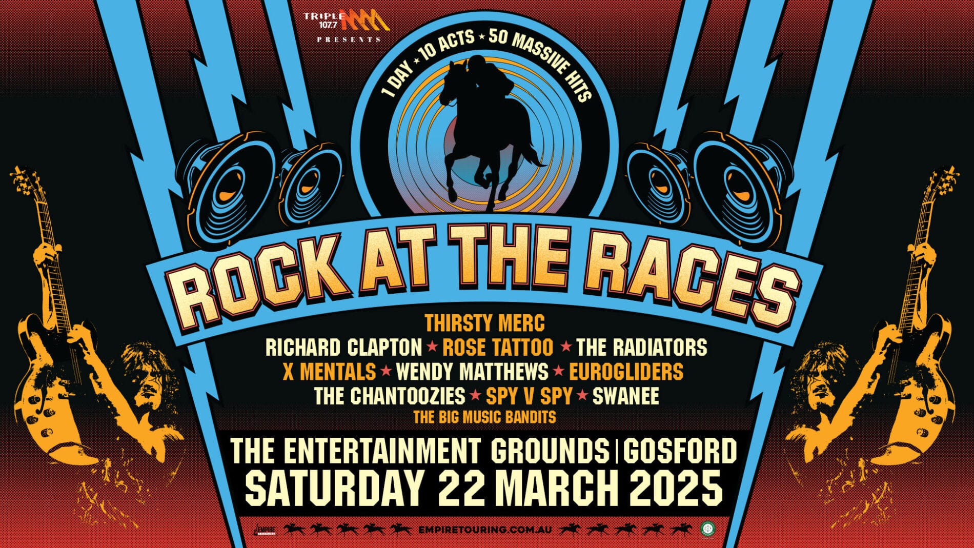 ROCK AT THE RACES 2025 | The Entertainment Grounds