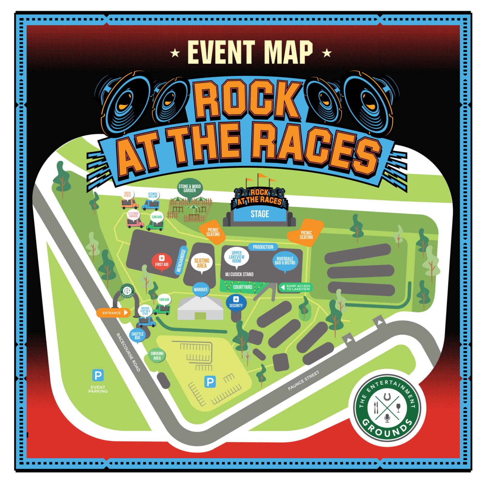 ROCK AT THE RACES 2025 | The Entertainment Grounds